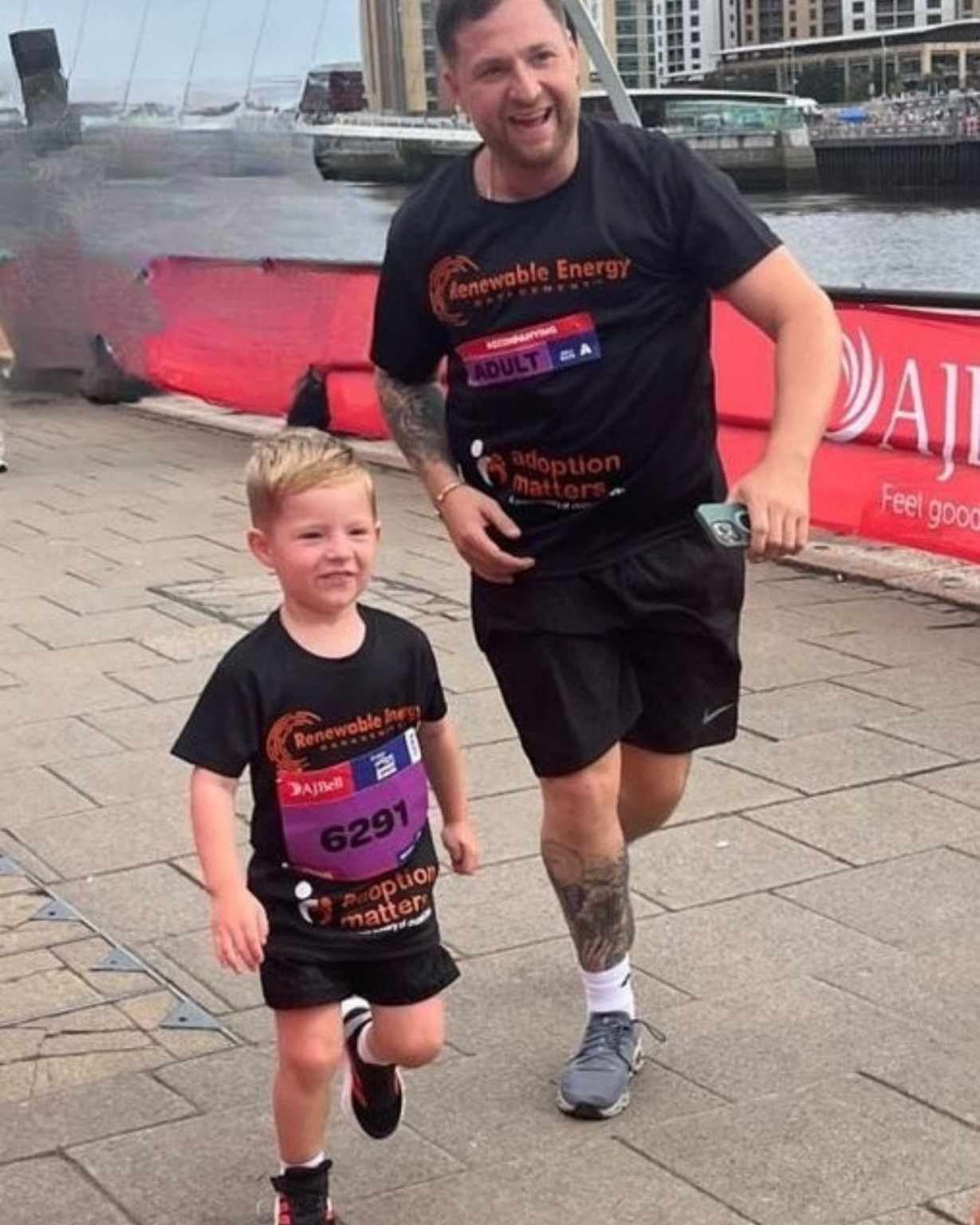 Hugo completes the Mini Great North Run for Adoption Matters - Adoption ...